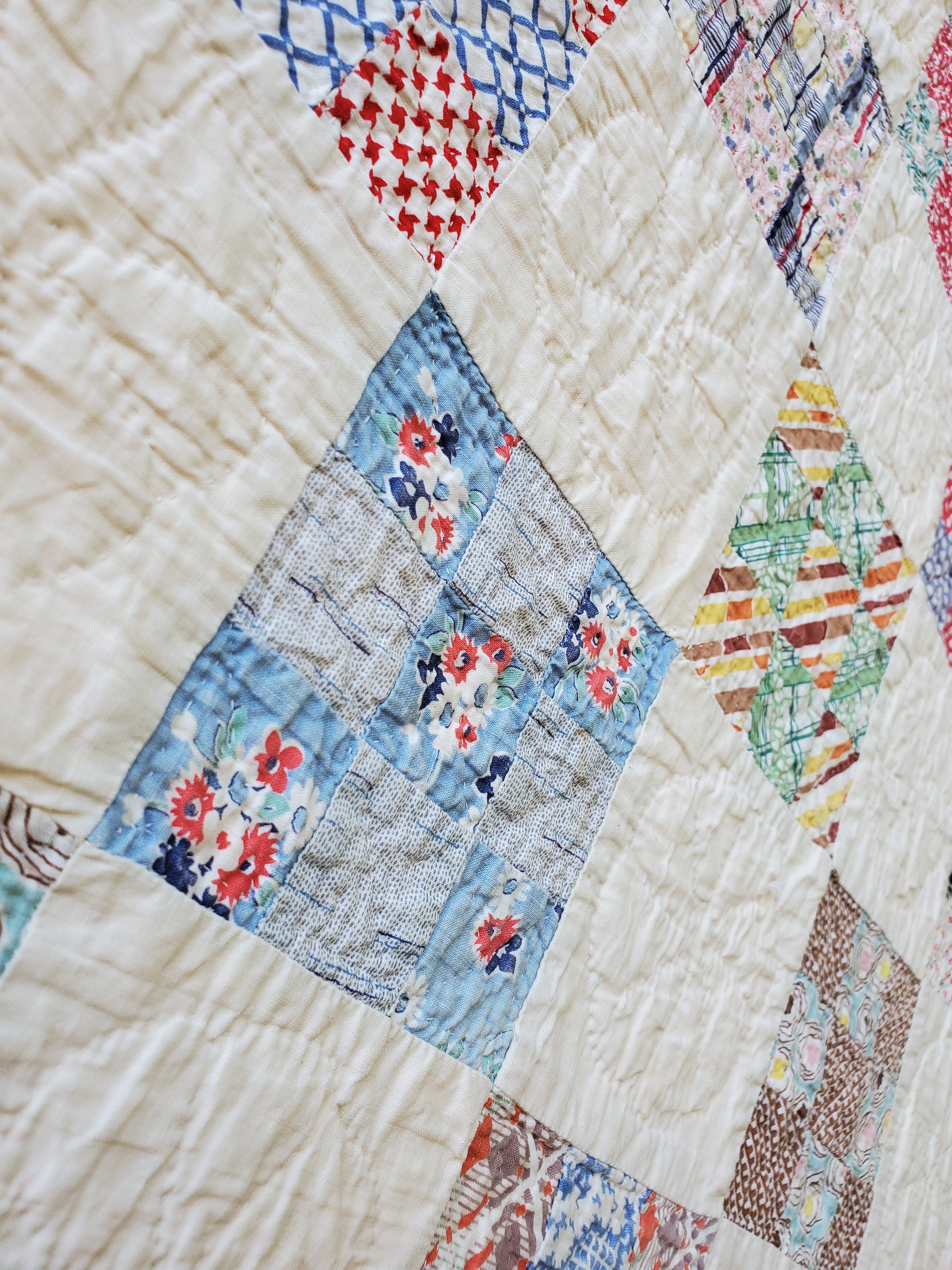 Vintage 9 Patch Quilt – Caravan Quilts